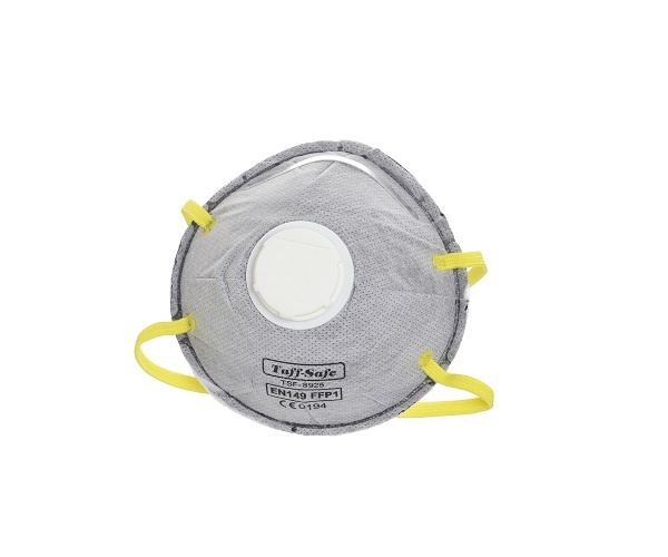 Dust & Mist Respirator With Carbon Filter and Valve | Tuff Singapore